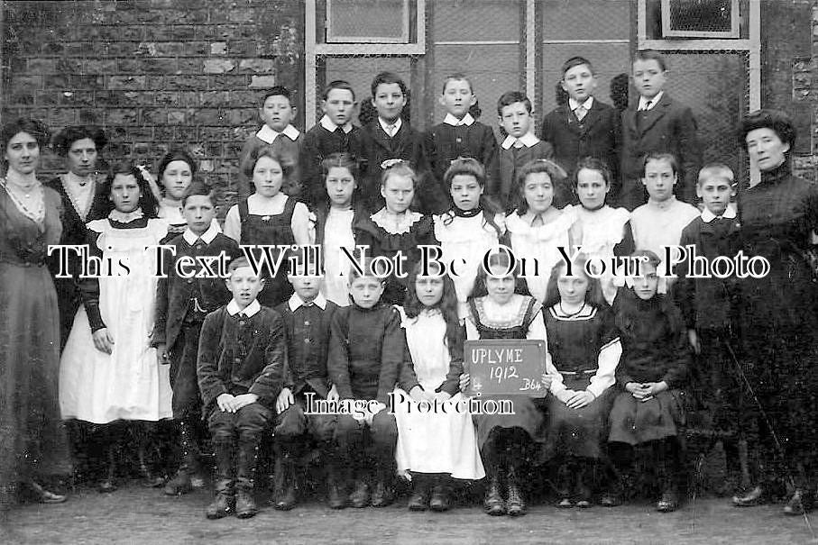 DE 1822 - Uplyme School, Class, Devon 1912 – JB Archive