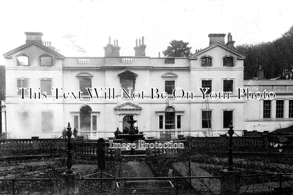 DE 2123 - Lupton House, Churston Brixham On Fire, Devon c1926 – JB Archive