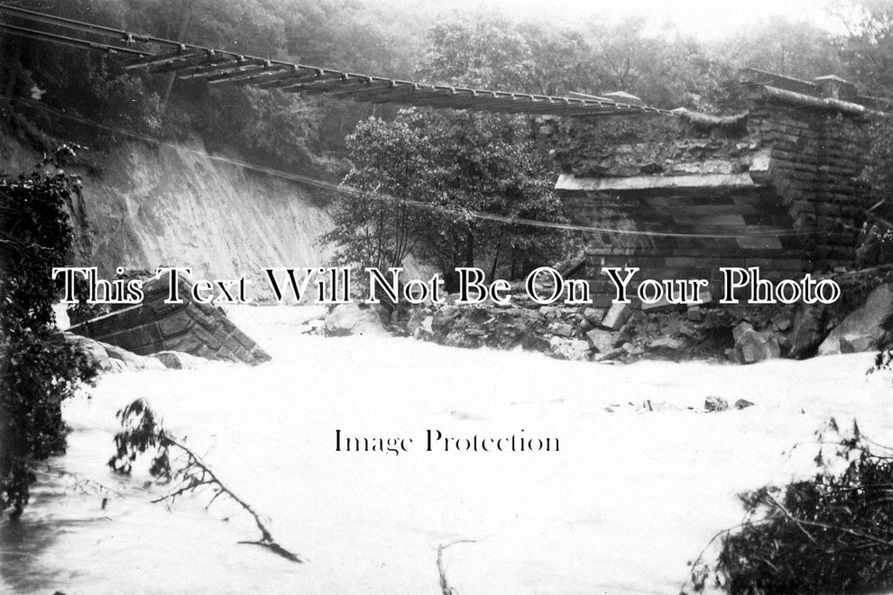 DE 27 - Torry Bridge, Flood, Devon c1908 – JB Archive