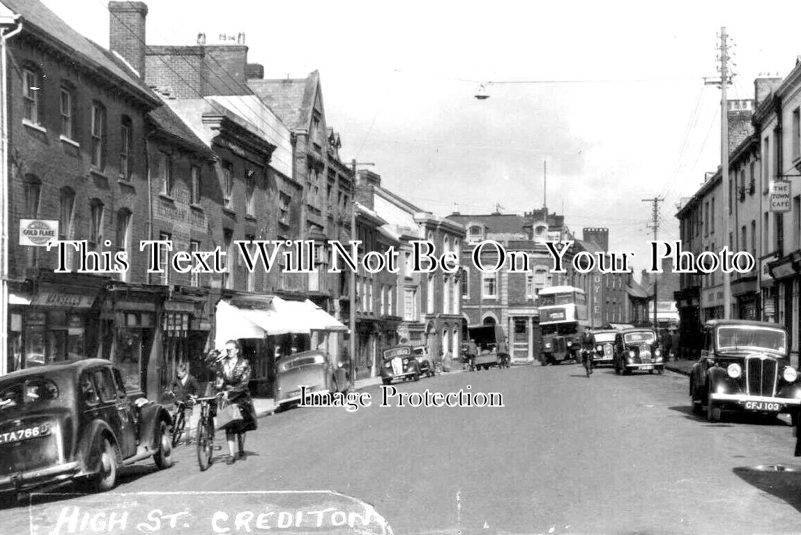 DE 2754 - High Street, Crediton, Devon – JB Archive