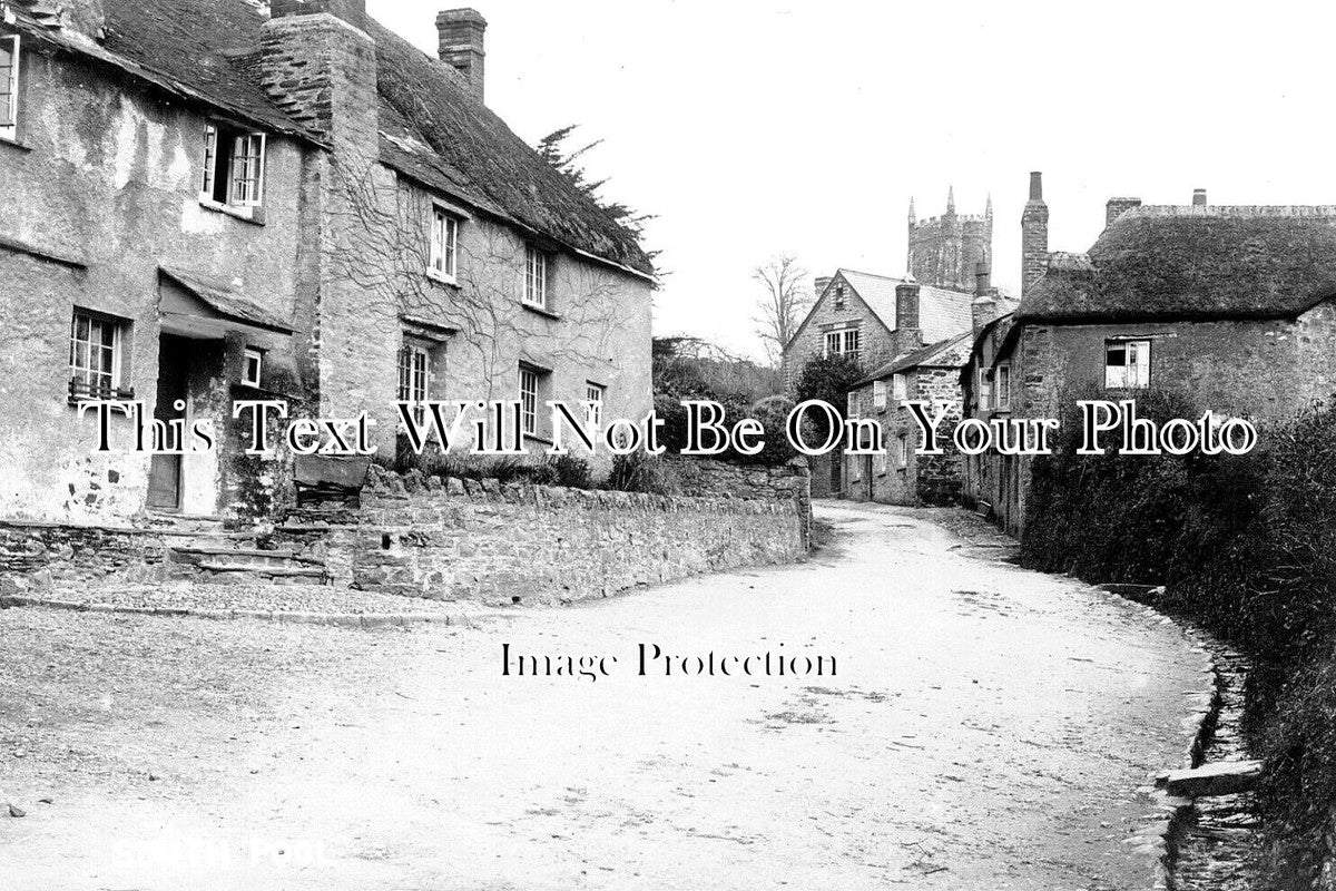 DE 2875 - St Nicholas Church, South Pool, Devon c1905 – JB Archive