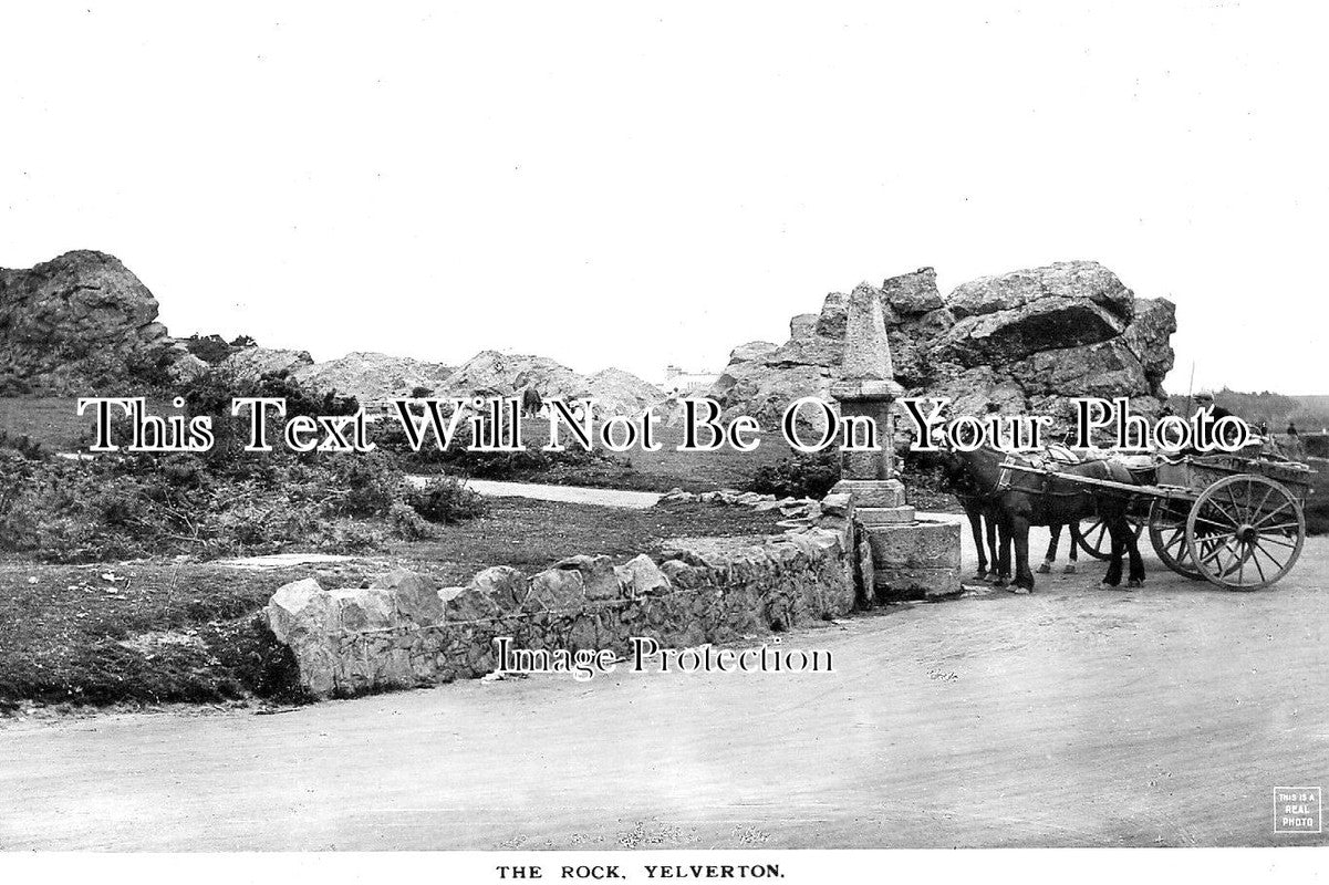 DE 2915 - The Rock, Roborough, Yelverton, Devon c1915 – JB Archive