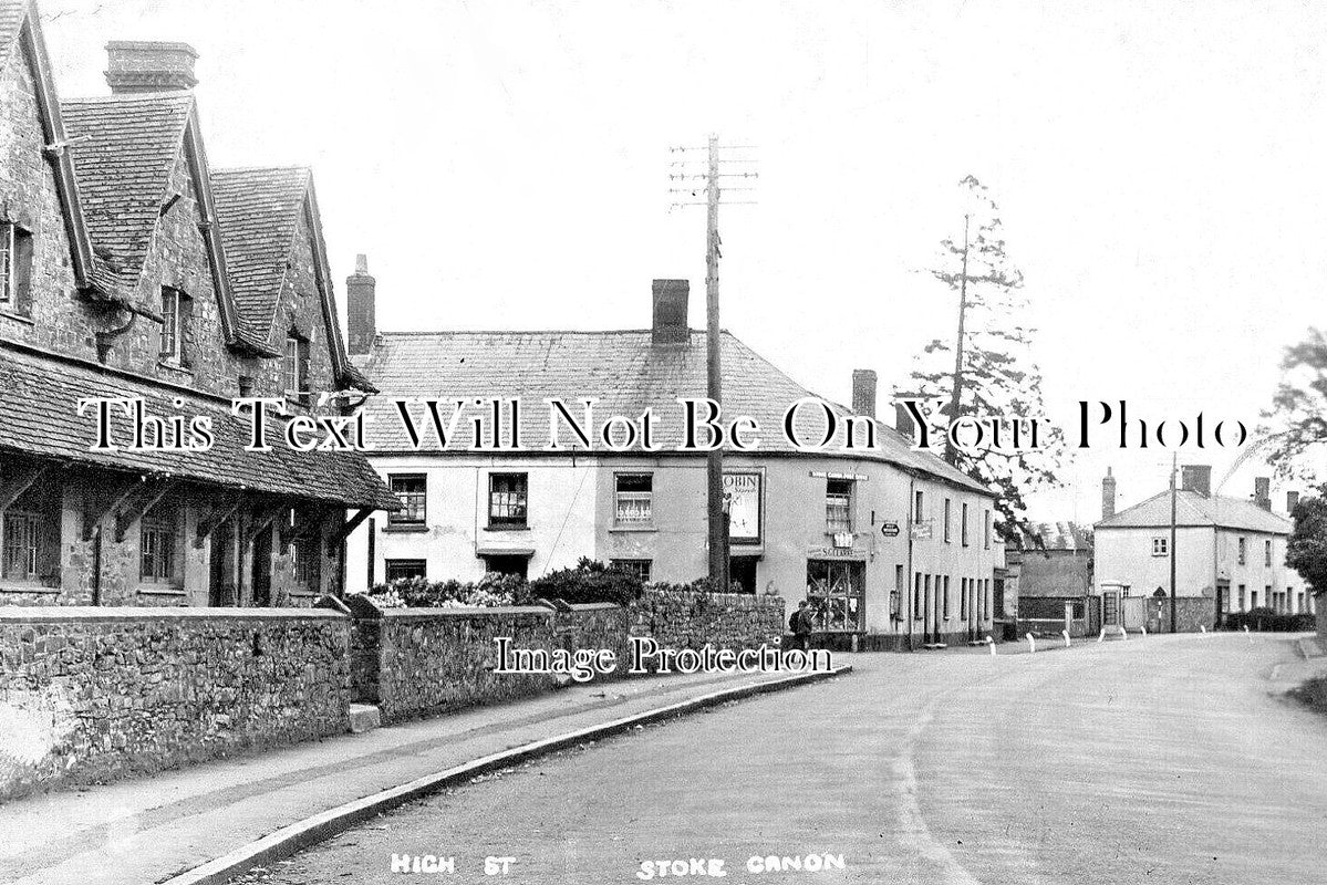 DE 3157 - High Street, Stoke Canon, Devon – JB Archive