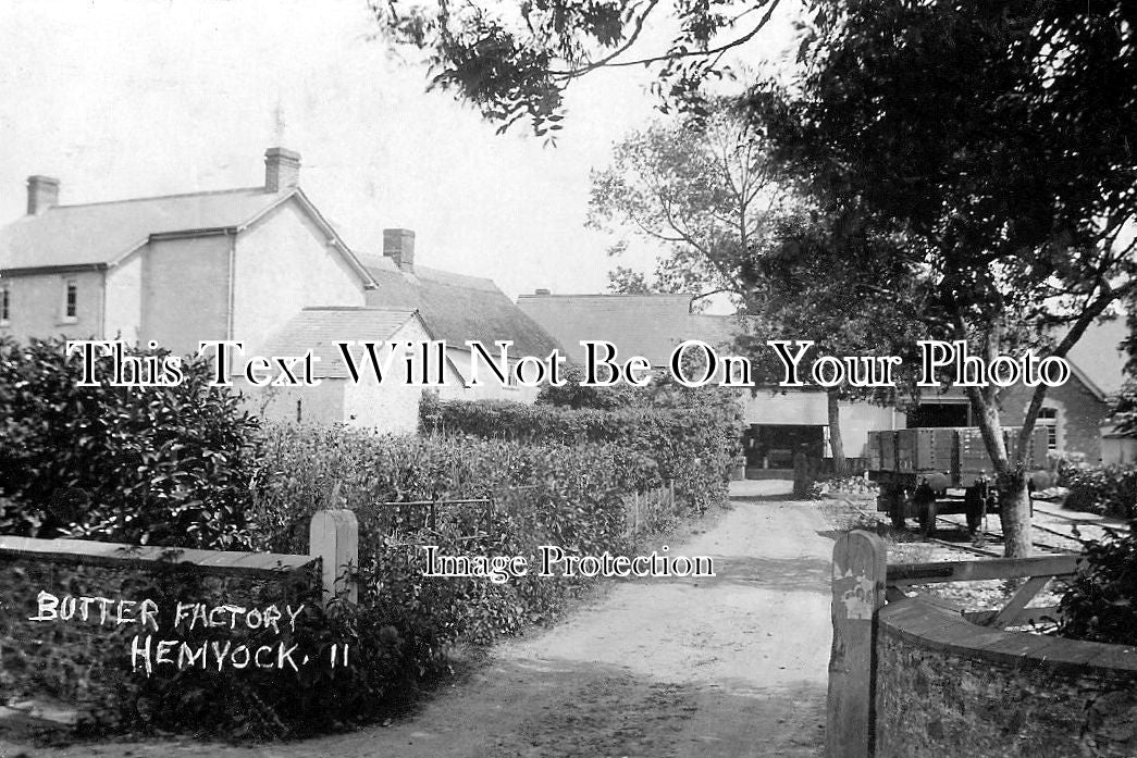 DE 351 - Butter Factory, Hemyock, Devon c1910 – JB Archive
