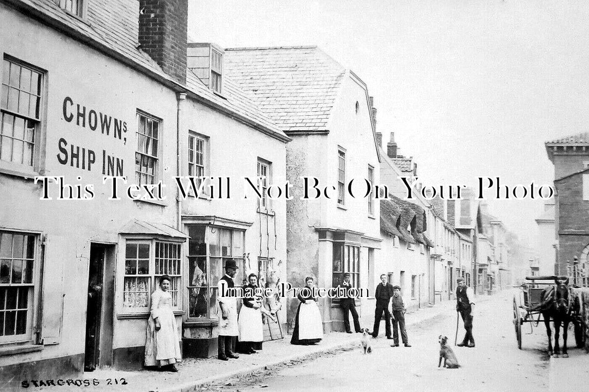 DE 3830 - Chowns Ship Inn Pub, Starcross, Devon c1906 – JB Archive