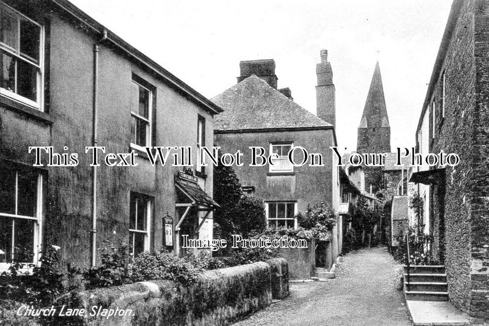 DE 3885 - Church Lane, Slapton, Devon – JB Archive