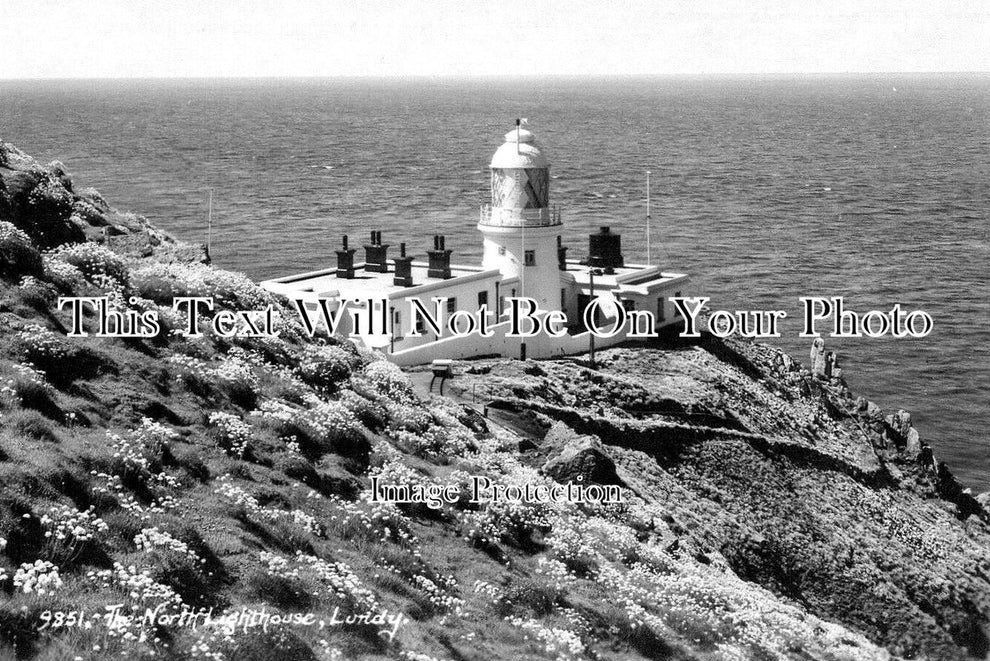 DE 4194 - The North Lighthouse, Lundy Island, Devon – JB Archive