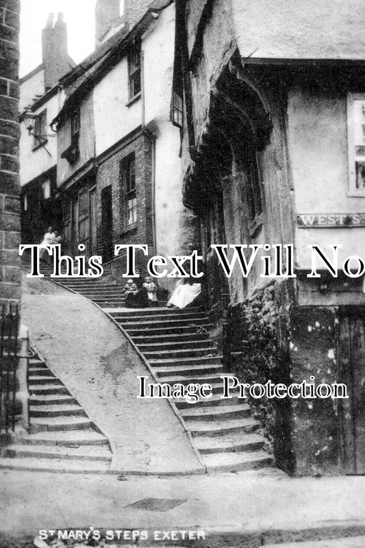 DE 4456 - St Marys Steps, Exeter, Devon – JB Archive