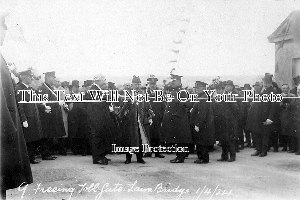 DE 594 - Freeing Toll Gate, Laira Bridge, Plymouth, Devon c1924 – JB ...