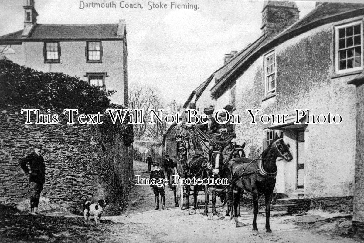 DE 716 - The Dartmouth Coach, Stoke Fleming, Devon – JB Archive