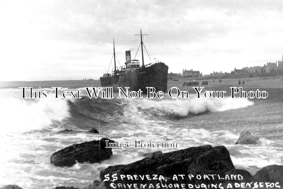 DO 1077 - The SS Prevenza Shipwreck, Portland, Dorset – JB Archive