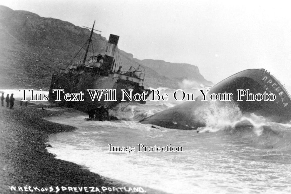DO 1119 - SS Preveza Shipwreck, Portland, Dorset – JB Archive