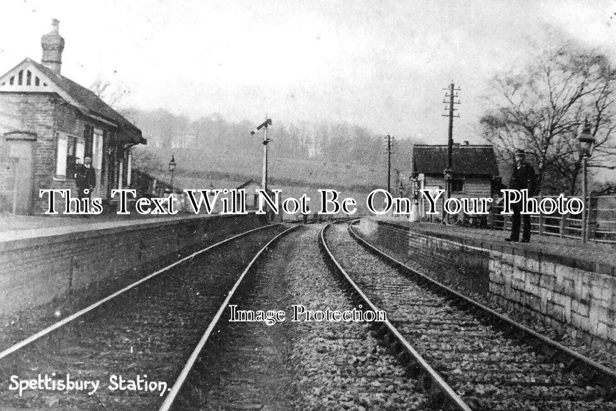DO 1983 - Spettisbury Railway Station, Dorset c1907 – JB Archive