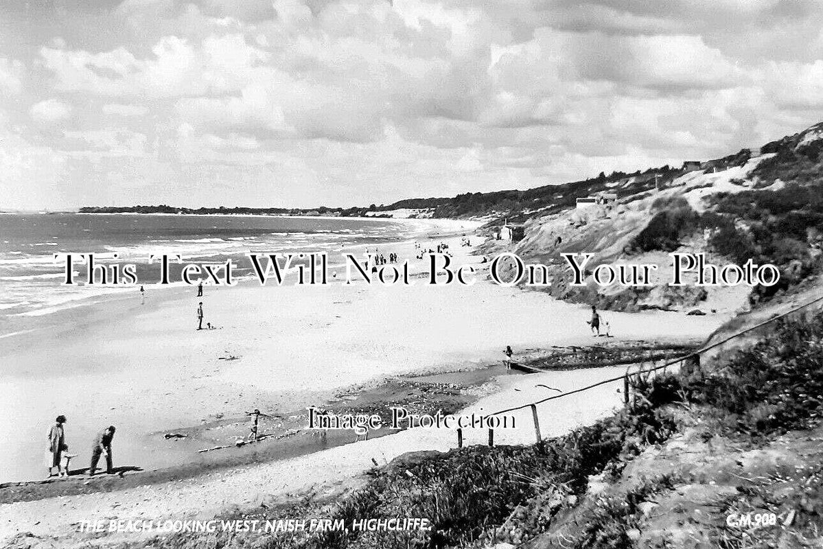 DO 2090 - Beach, West Naish Farm, Highcliffe, Dorset – JB Archive
