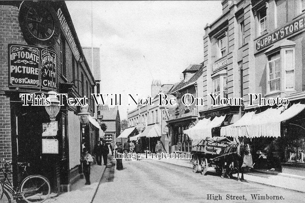 DO 219 -High Street, Wimborne, Dorset – JB Archive