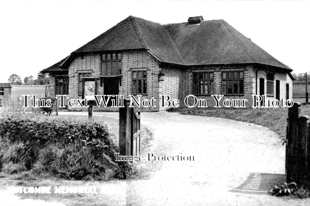 DO 2668 - Motcombe Memorial Hall, Dorset – JB Archive