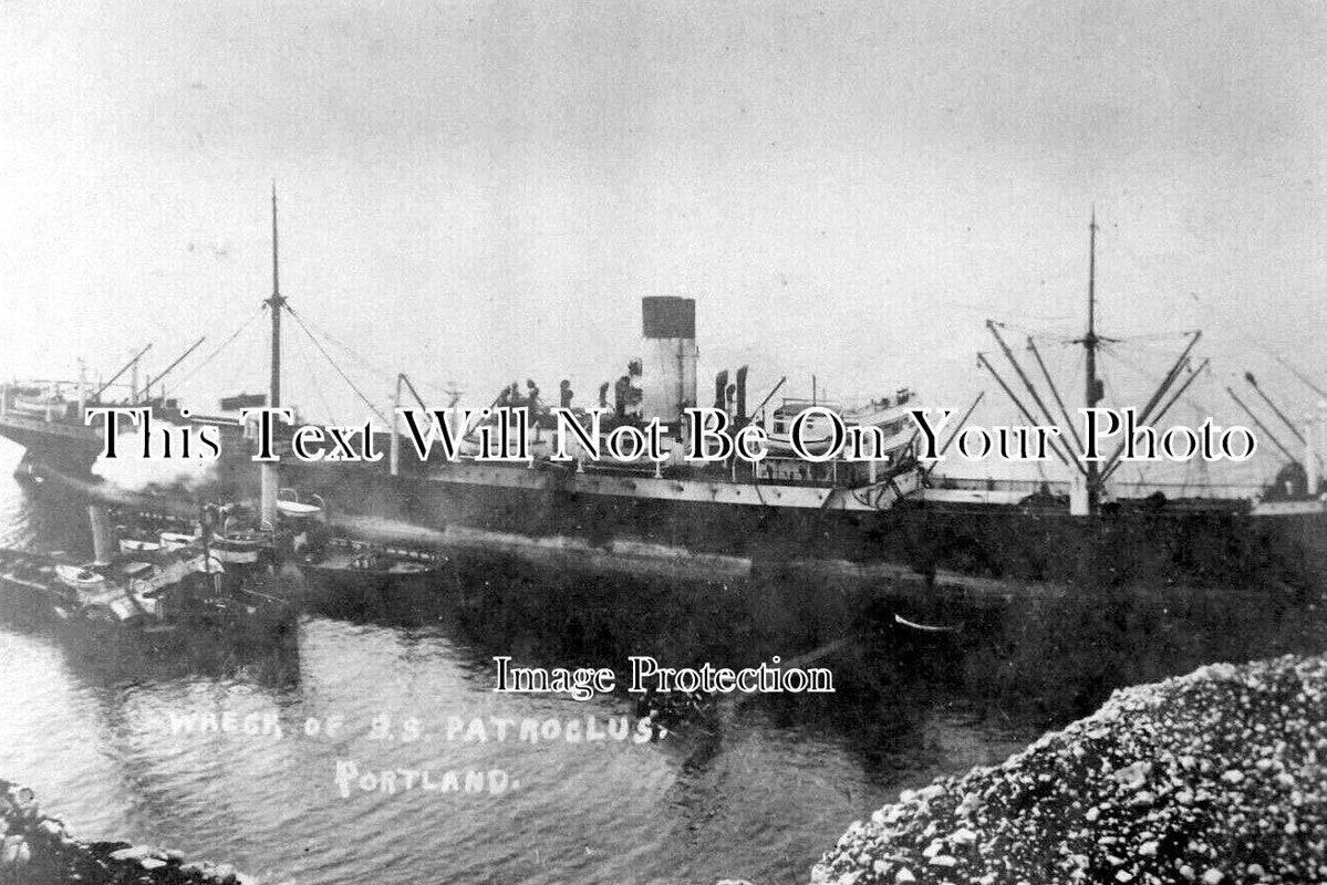 DO 2701 - SS Patroclus Shipwreck, Portland, Dorset – JB Archive