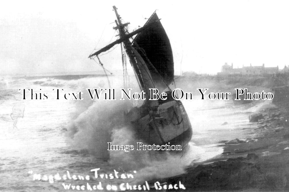 DO 2831 - Magdelene Tristan Shipwreck, Chesil Beach, Dorset – JB Archive