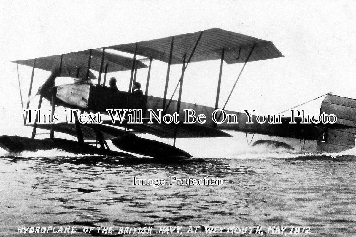 DO 54 - British Navy Hydroplane At Weymouth, Dorset 1912 – JB Archive