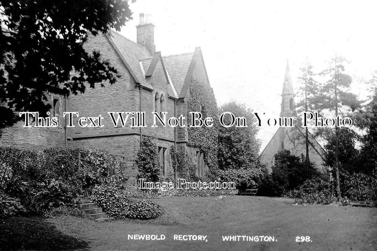 DR 1218 - Newbold Rectory, Whittington, Derbyshire – JB Archive