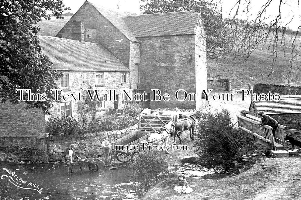 DR 1851 - Atlow Mills Near Ashbourne, Derbyshire c1905 – JB Archive
