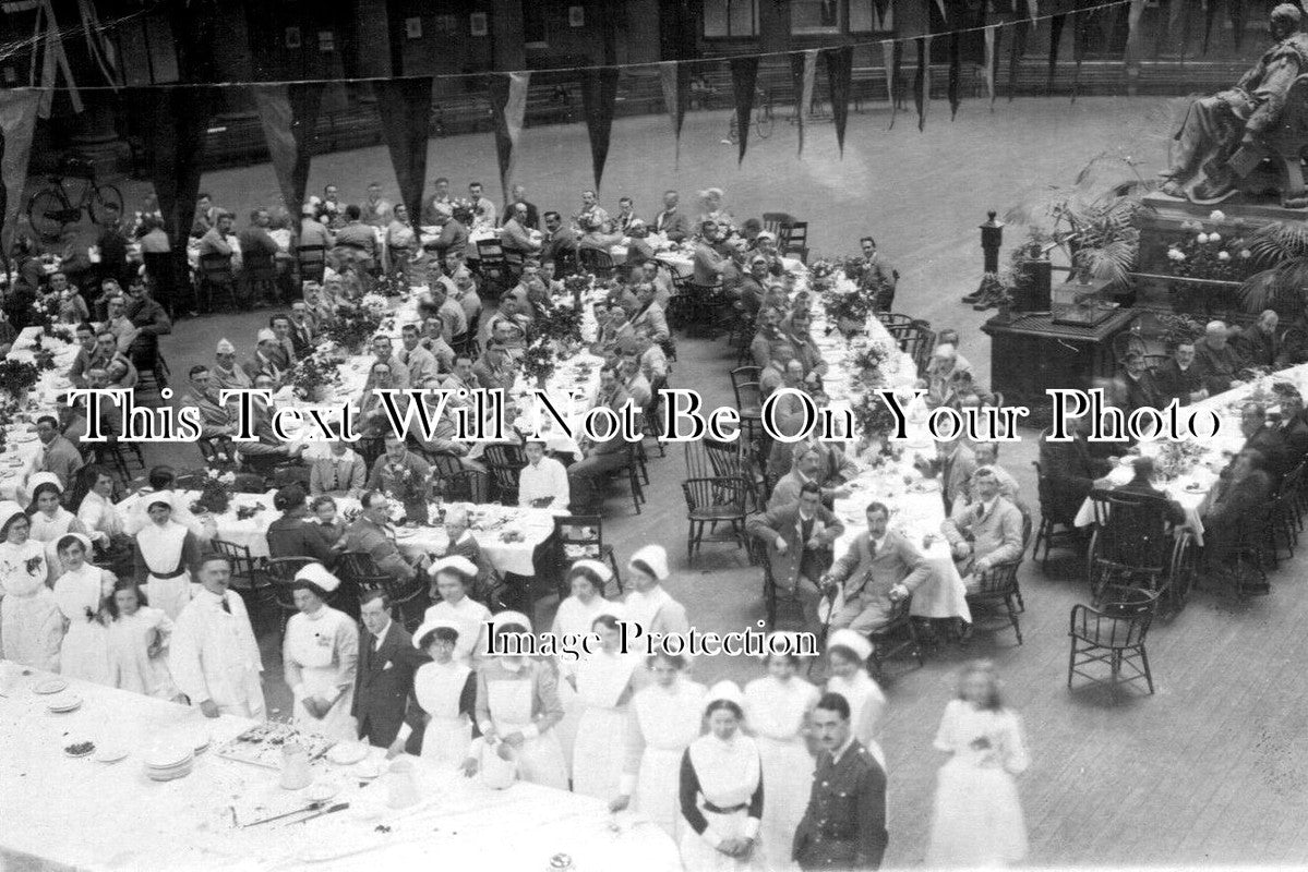 DR 207 - Meal Time, Buxton Military Hospital, Derbyshire – JB Archive