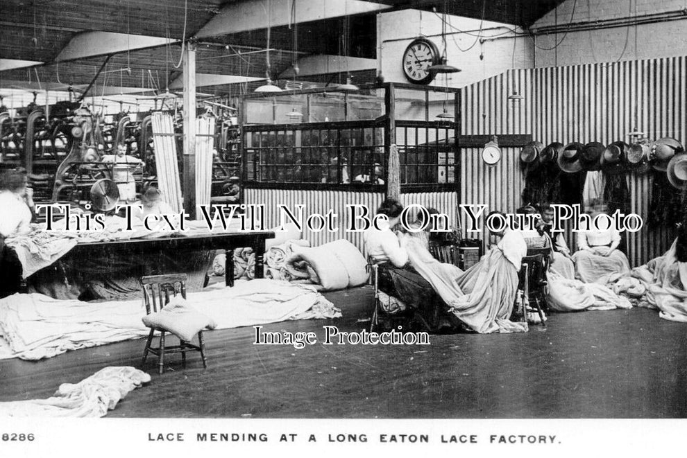 DR 2774 - Lace Mending, Long Eaton Lace Factory, Derbyshire – JB Archive