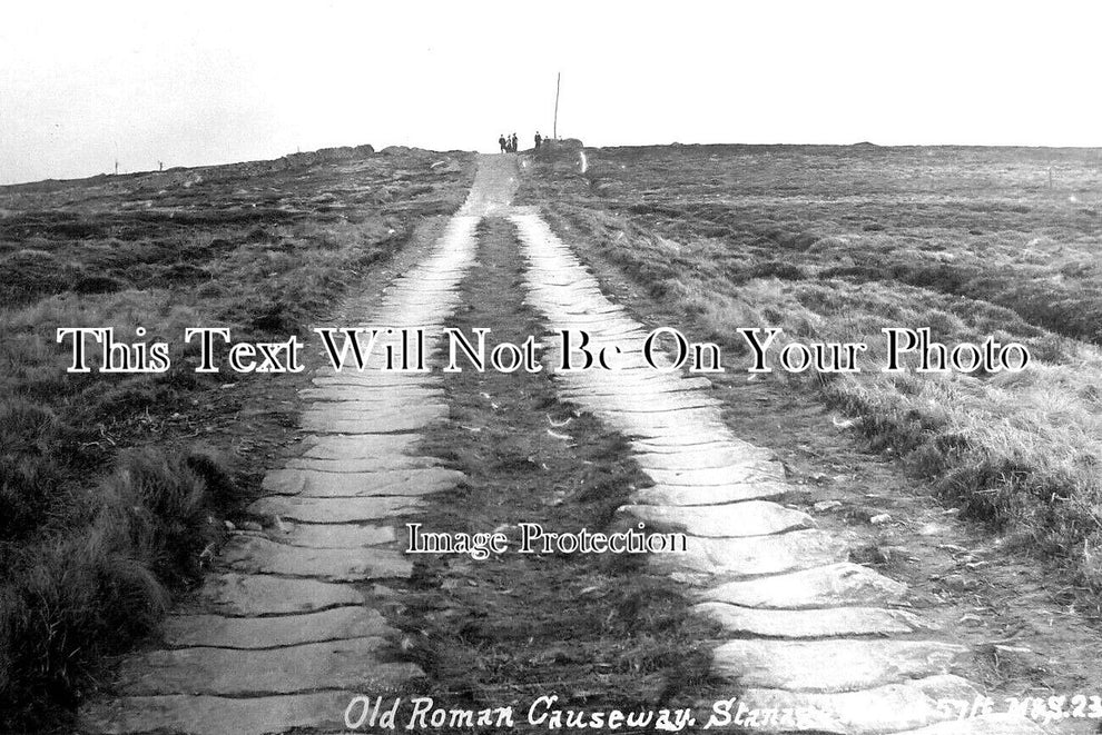 DR 2896 - Old Roman Causeway, Stanage Pole, Derbyshire – JB Archive