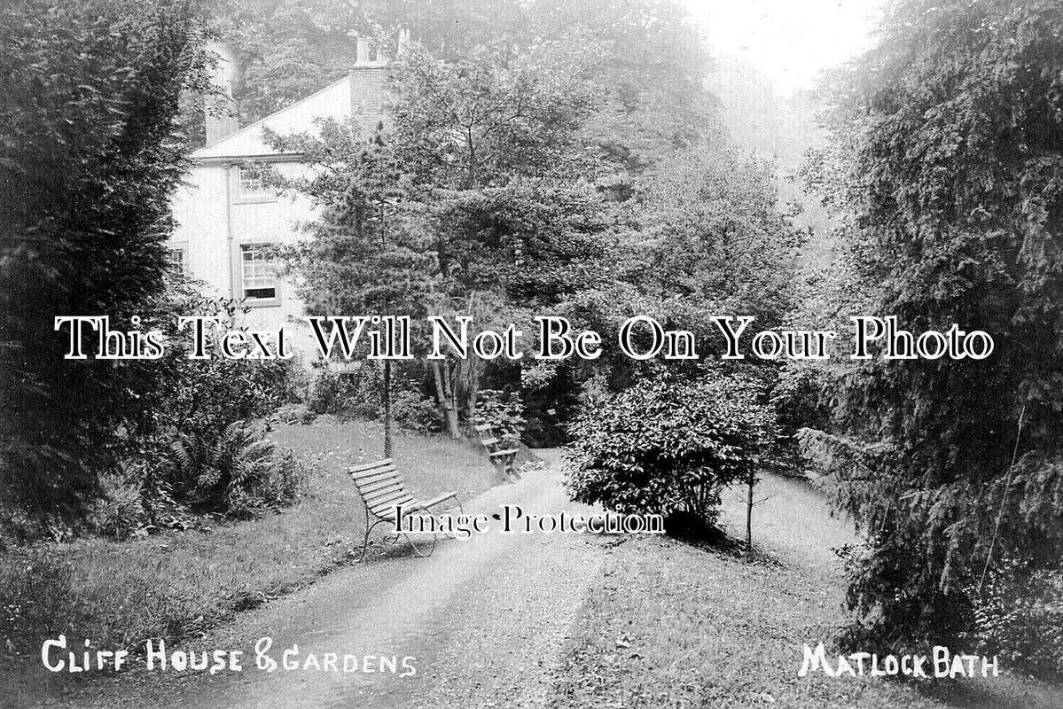 DR 2984 - Cliff House & Gardens, Matlock Bath, Derbyshire – JB Archive