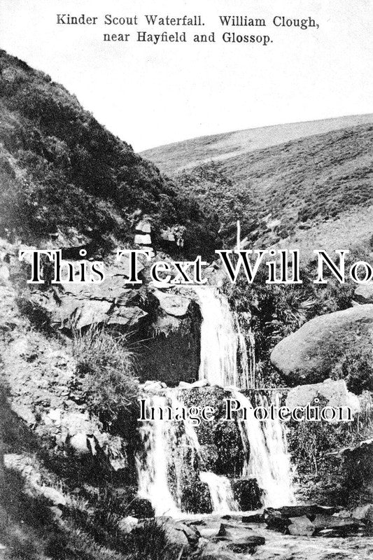 DR 3069 - Kinder Scout Waterfall, William Clough, Derbyshire – JB Archive