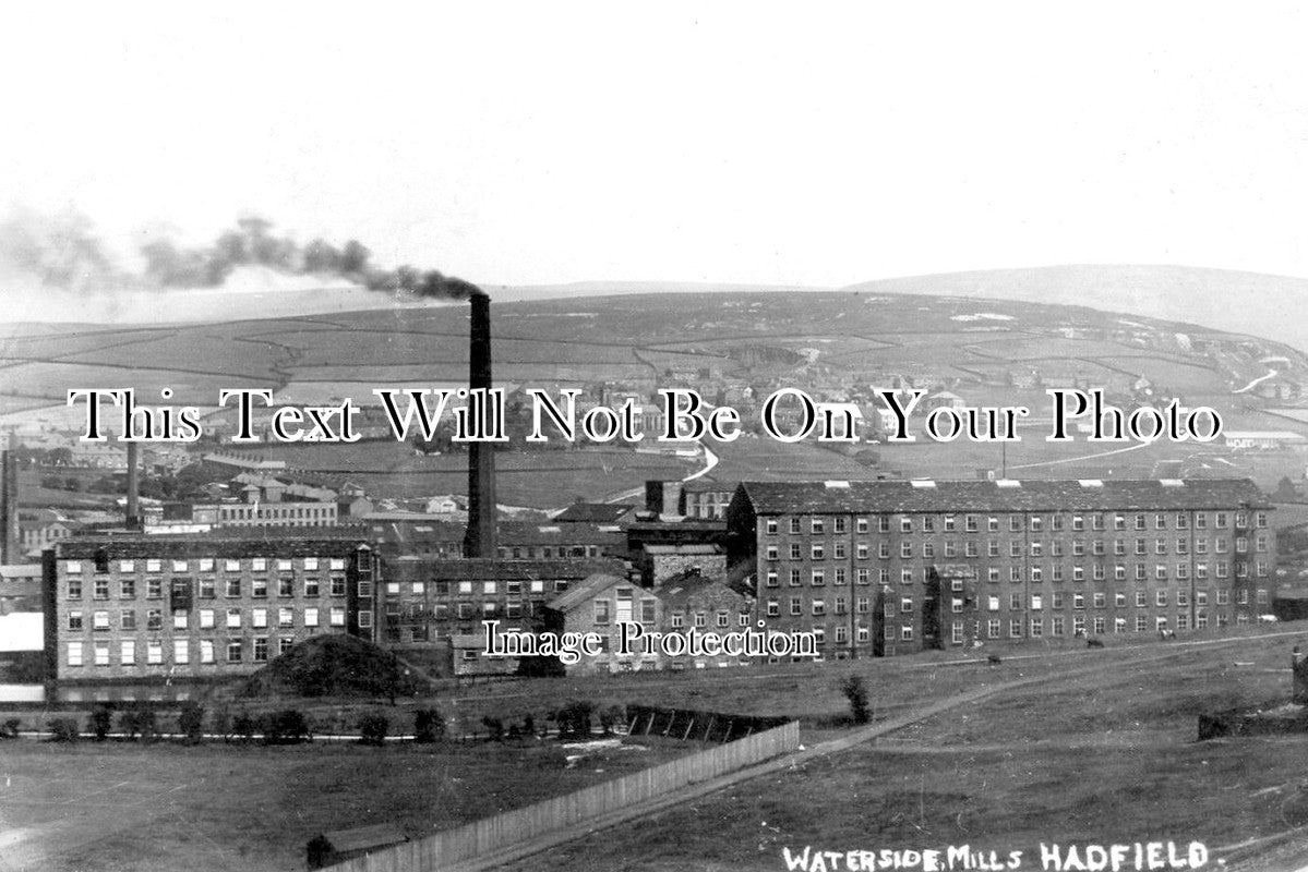 DR 3174 - Waterside Mills, Hadfield, Derbyshire – JB Archive