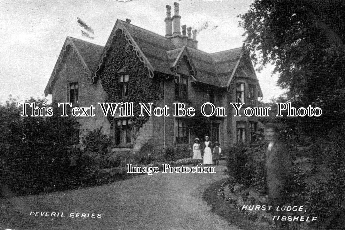 DR 322 - Hurst Lodge, Tibshelf, Derbyshire c1907 – JB Archive
