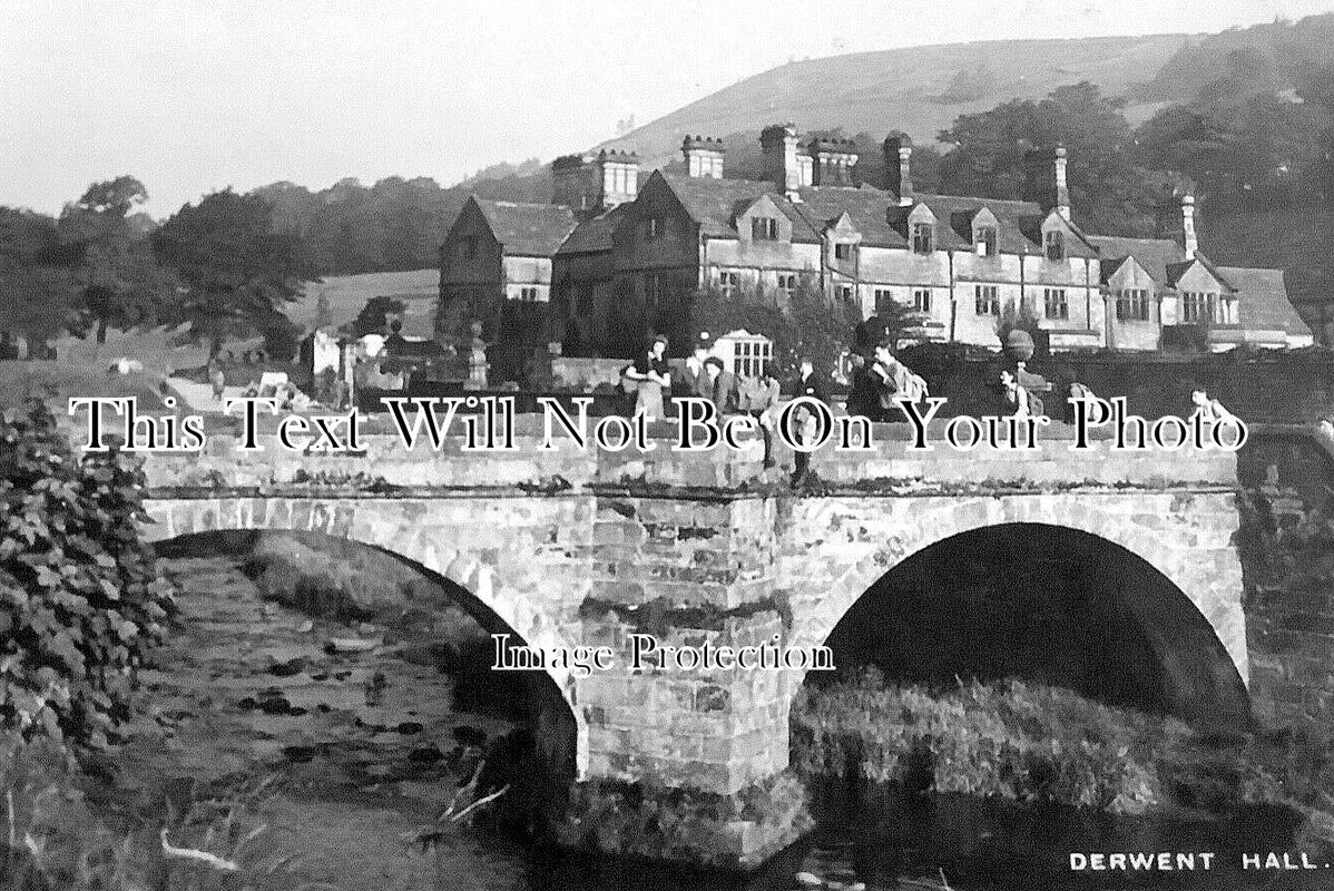 DR 3256 - Derwent Hall & Bridge, Ladybower, Derbyshire – JB Archive