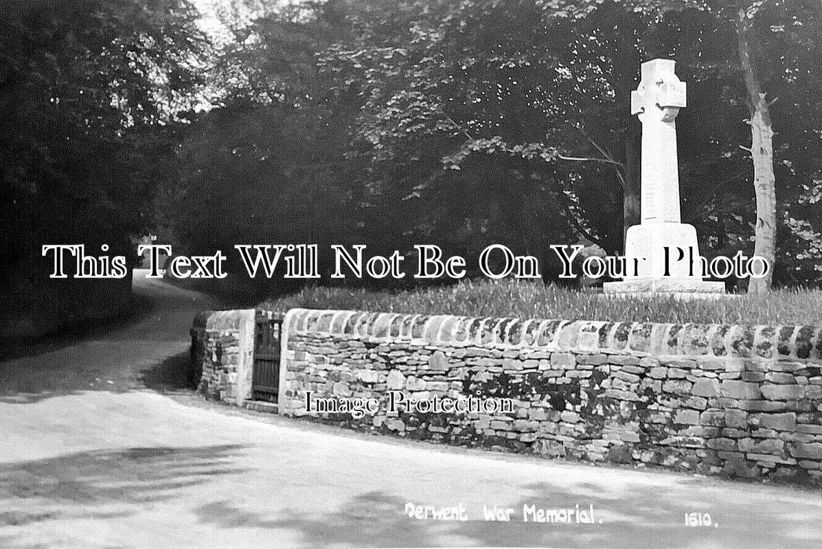 DR 3282 - Derwent War Memorial, Derbyshire – JB Archive