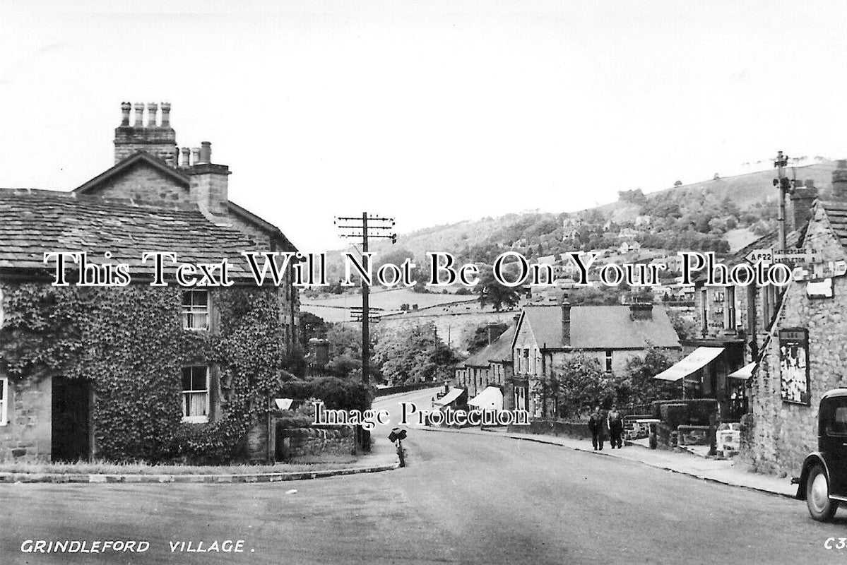 DR 3412 - Grindleford Village, Derbyshire – JB Archive