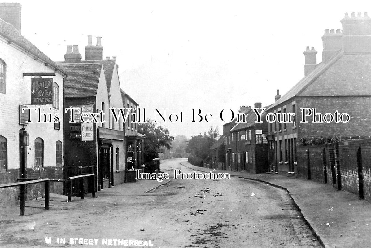 DR 3538 - Main Street, Netherseal, Derbyshire c1916 – JB Archive
