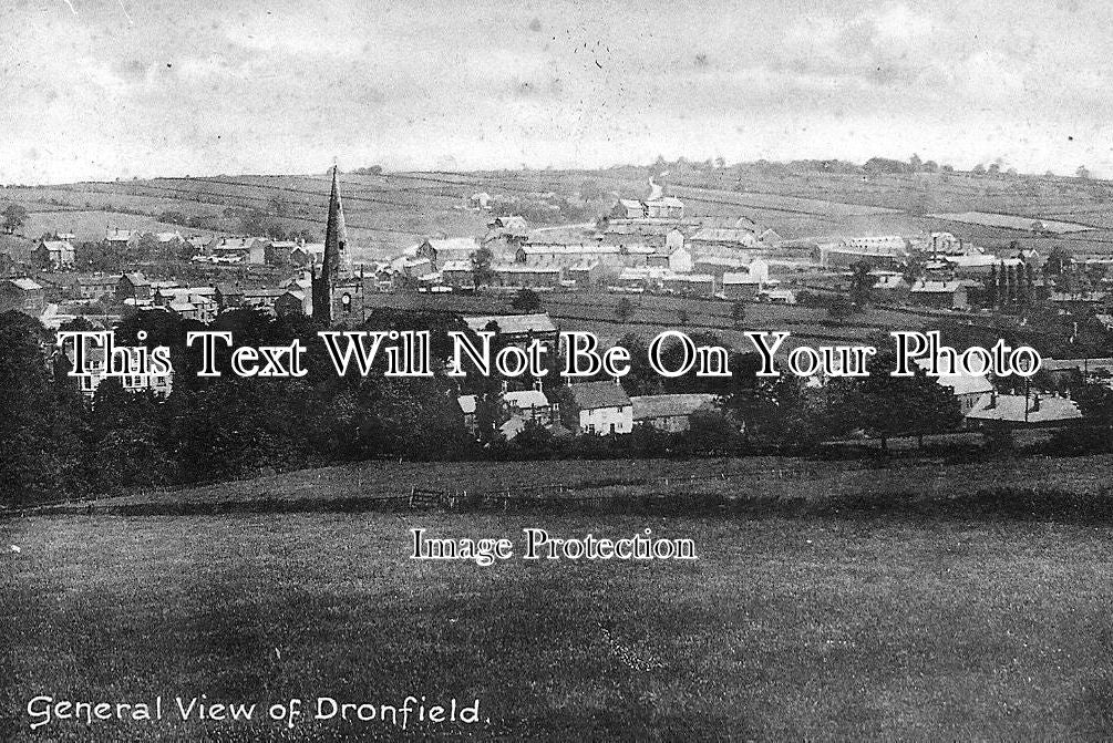 DR 430 - General View Of Dronfield, Derbyshire – JB Archive