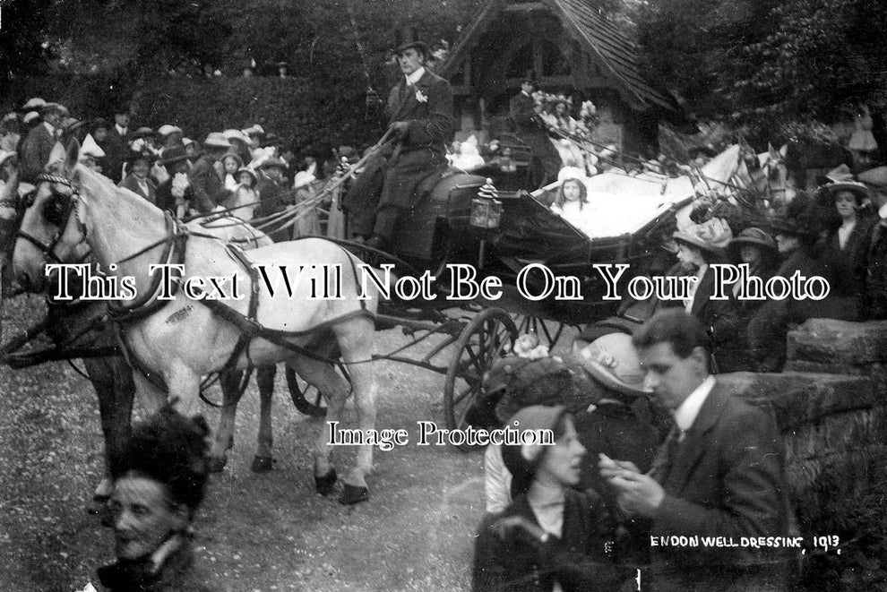 DR 513 - Endon Well Dressing, Derbyshire 1913 – JB Archive