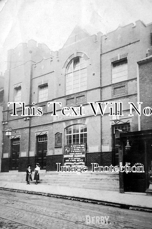 DR 570 - Salvation Army HQ, Derby, Derbyshire c1907 – JB Archive