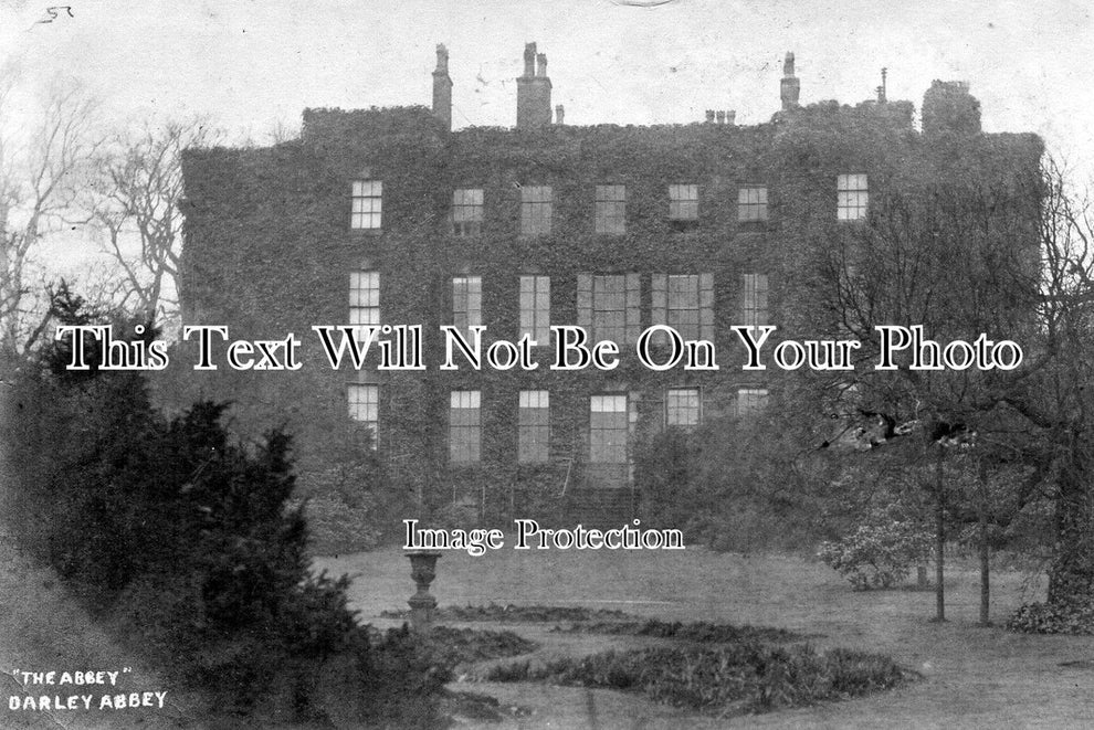 DR 576 - Darley Hall (Demolished 1962) Darley Abbey, Derby, Derbyshire ...