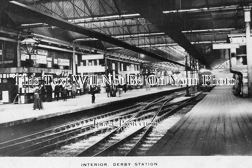 DR 653 - Derby Railway Station Interior, Derbyshire – JB Archive