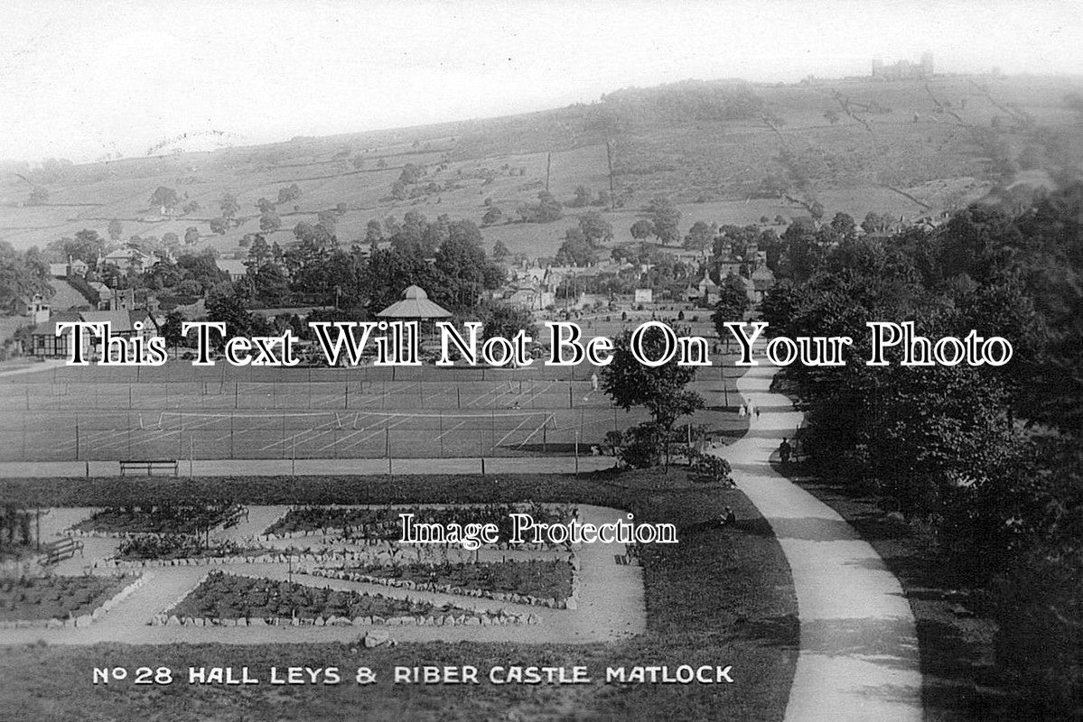 DR 839 - Matlock Hall Leys & Riber Castle, Derbyshire – JB Archive