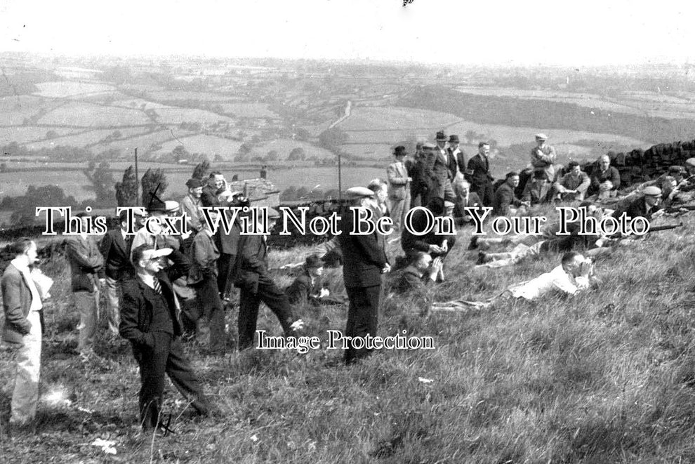 DR 973 - WW2 Home Guard Shooting Practice, Barlow, Derbyshire – JB Archive