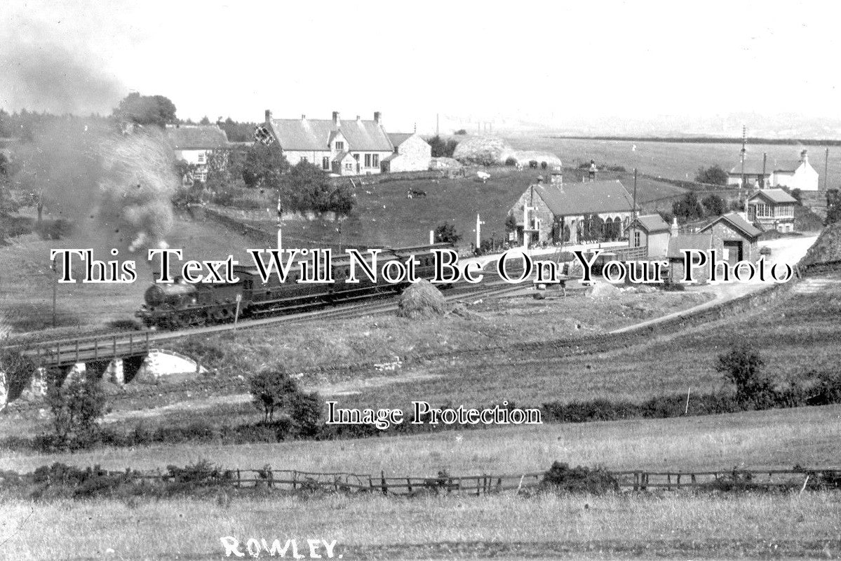 DU 1103 - Rowley Railway Station, Rowley, Consett, Durham – JB Archive