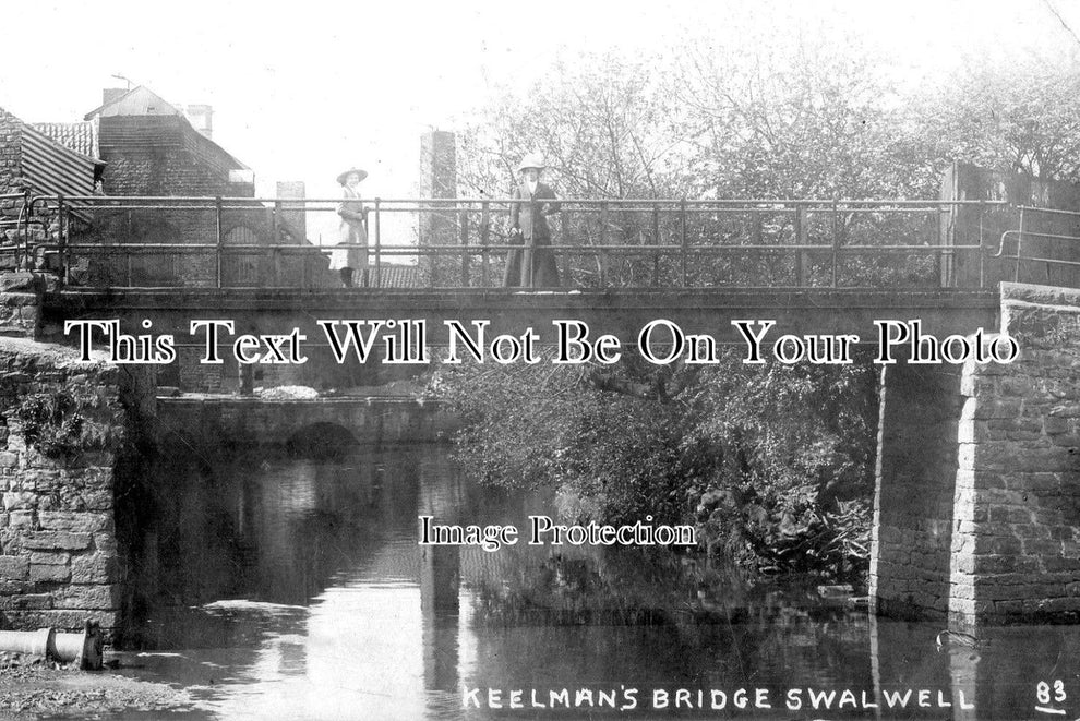 DU 1131 - Keelmans Bridge, Swalwell, Whickham, Gateshead, Durham c1912 ...
