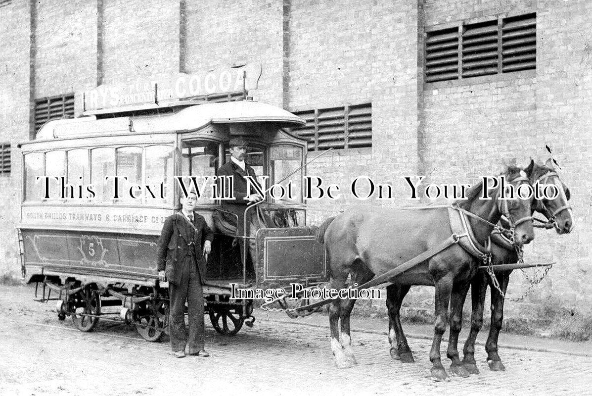 DU 1146 - South Shields Tramways & Carriage Co Ltd, Durham – JB Archive