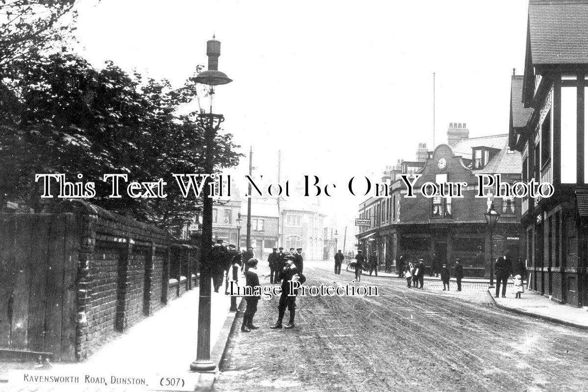 DU 1163 - Ravensworth Road, Dunston, Gateshead, Durham c1922 – JB Archive