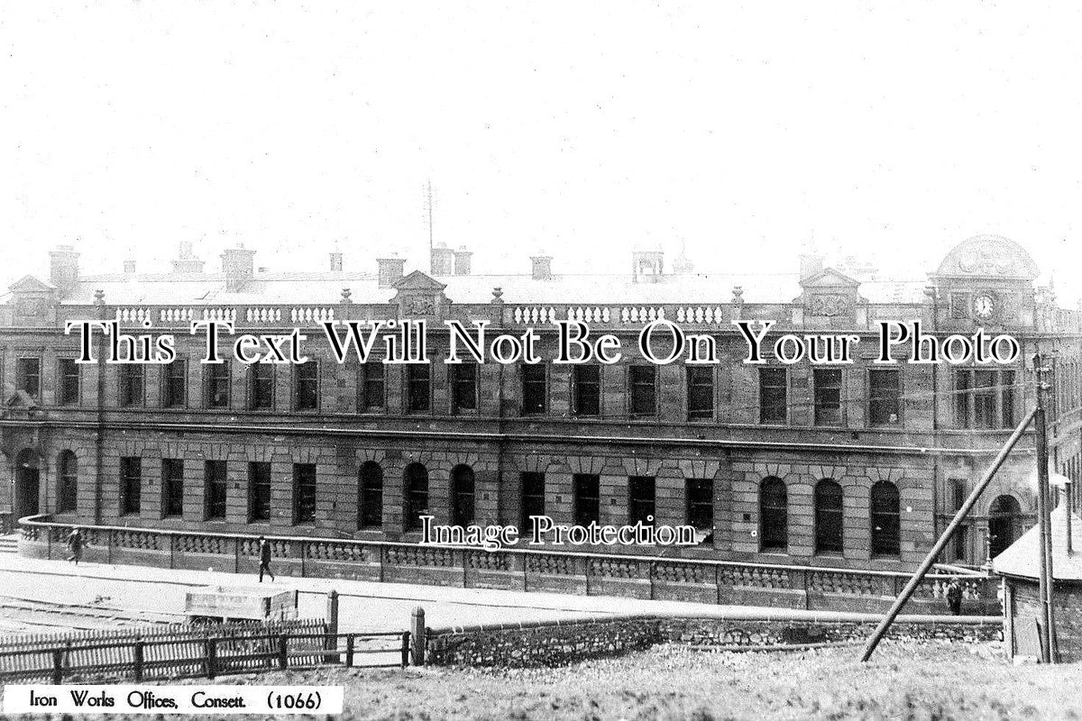 DU 1229 - Consett Iron Works Offices, Consett, County Durham – JB Archive