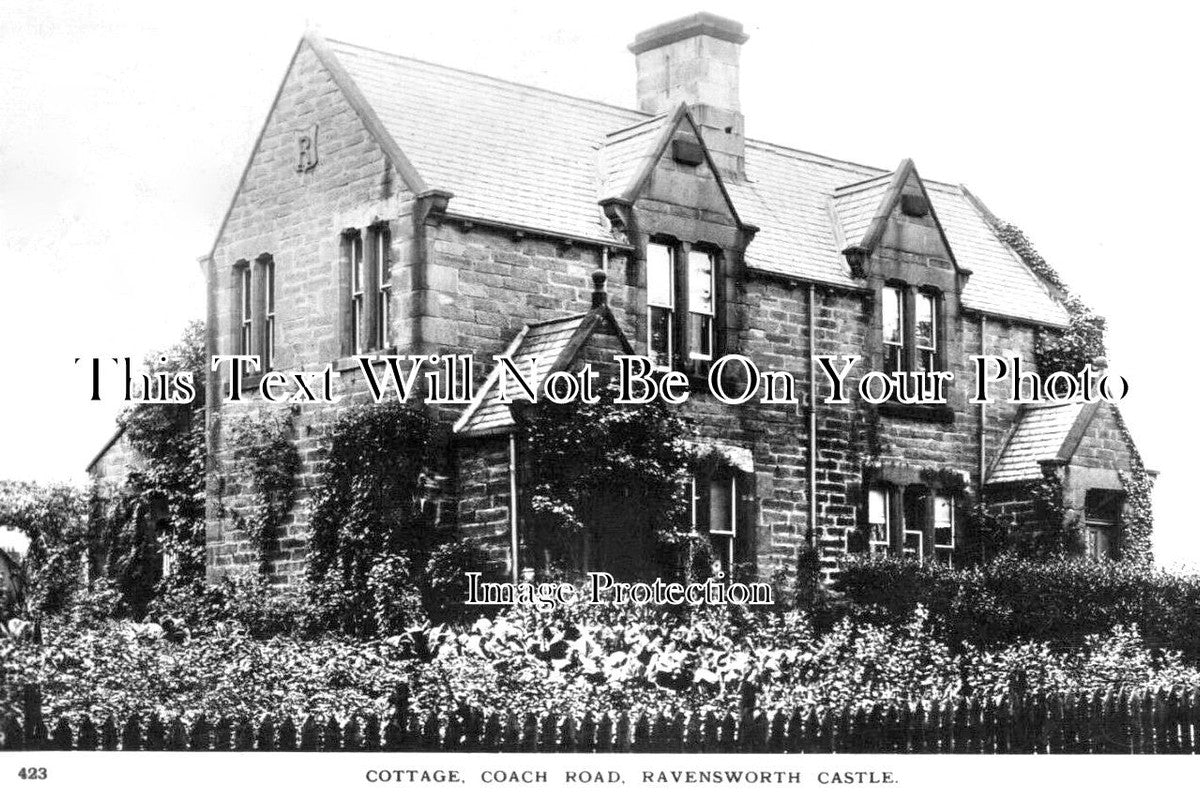 DU 1298 - Cottage Coach Road, Ravensworth Castle, Gateshead, County Du ...
