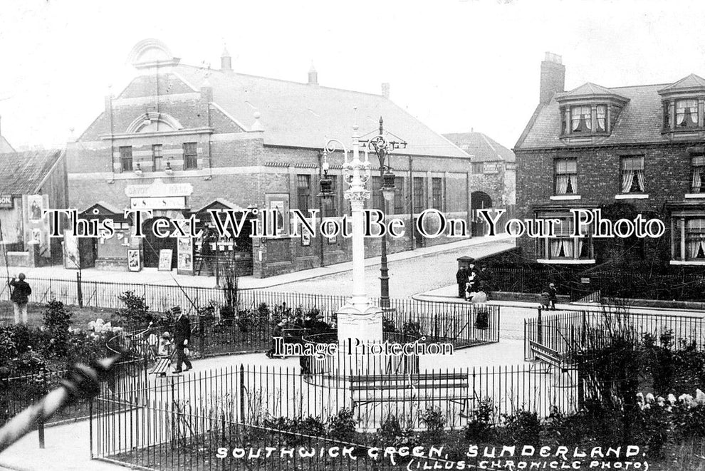 DU 1458 - Southwick Green, Sunderland, County Durham c1913 – JB Archive